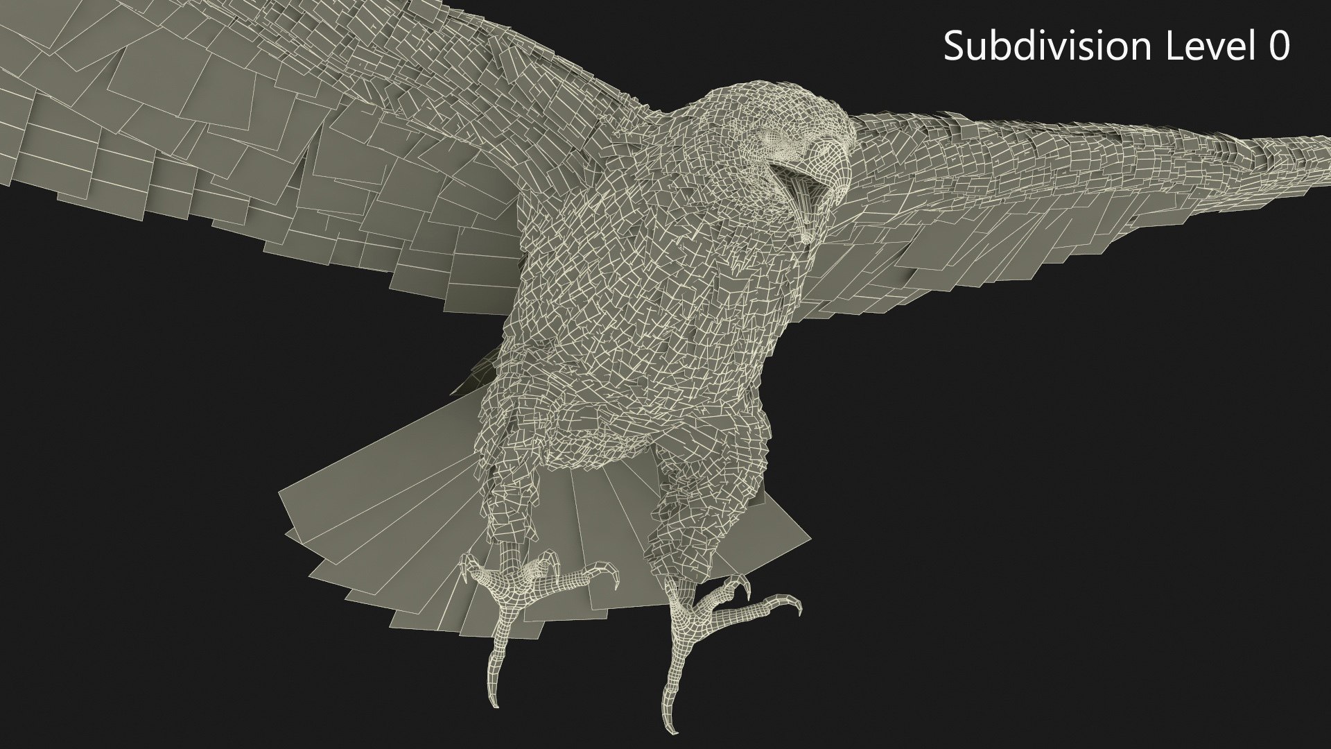 3D Realistic Bald Eagle Animated Rigged - TurboSquid 2326741