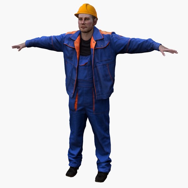 Construction Worker 3D Models for Download | TurboSquid