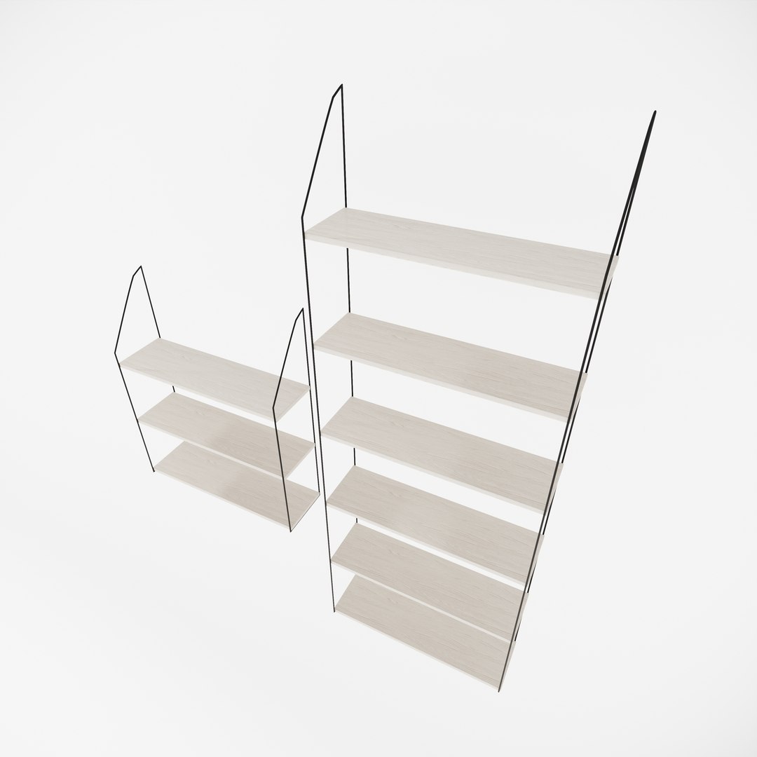Shelves 3D Model - TurboSquid 2206438