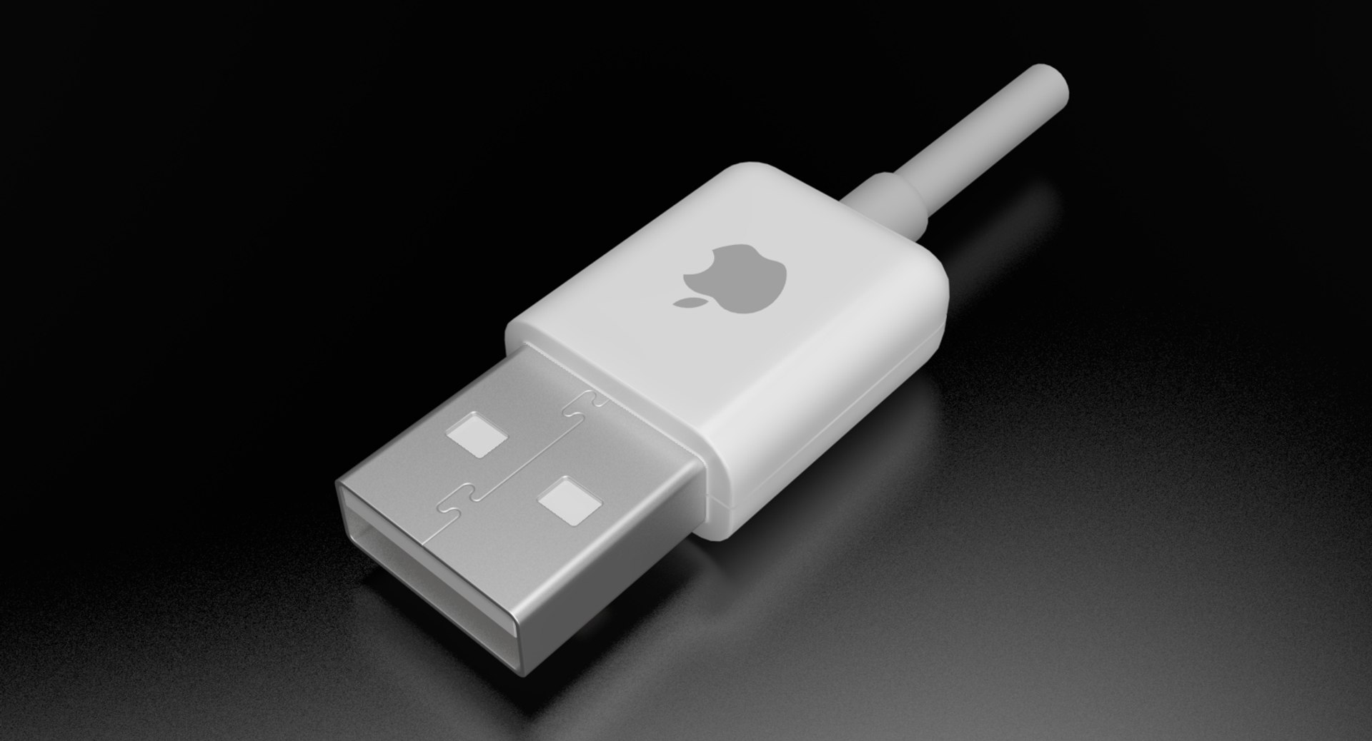 3d Usb Plug Mac Type