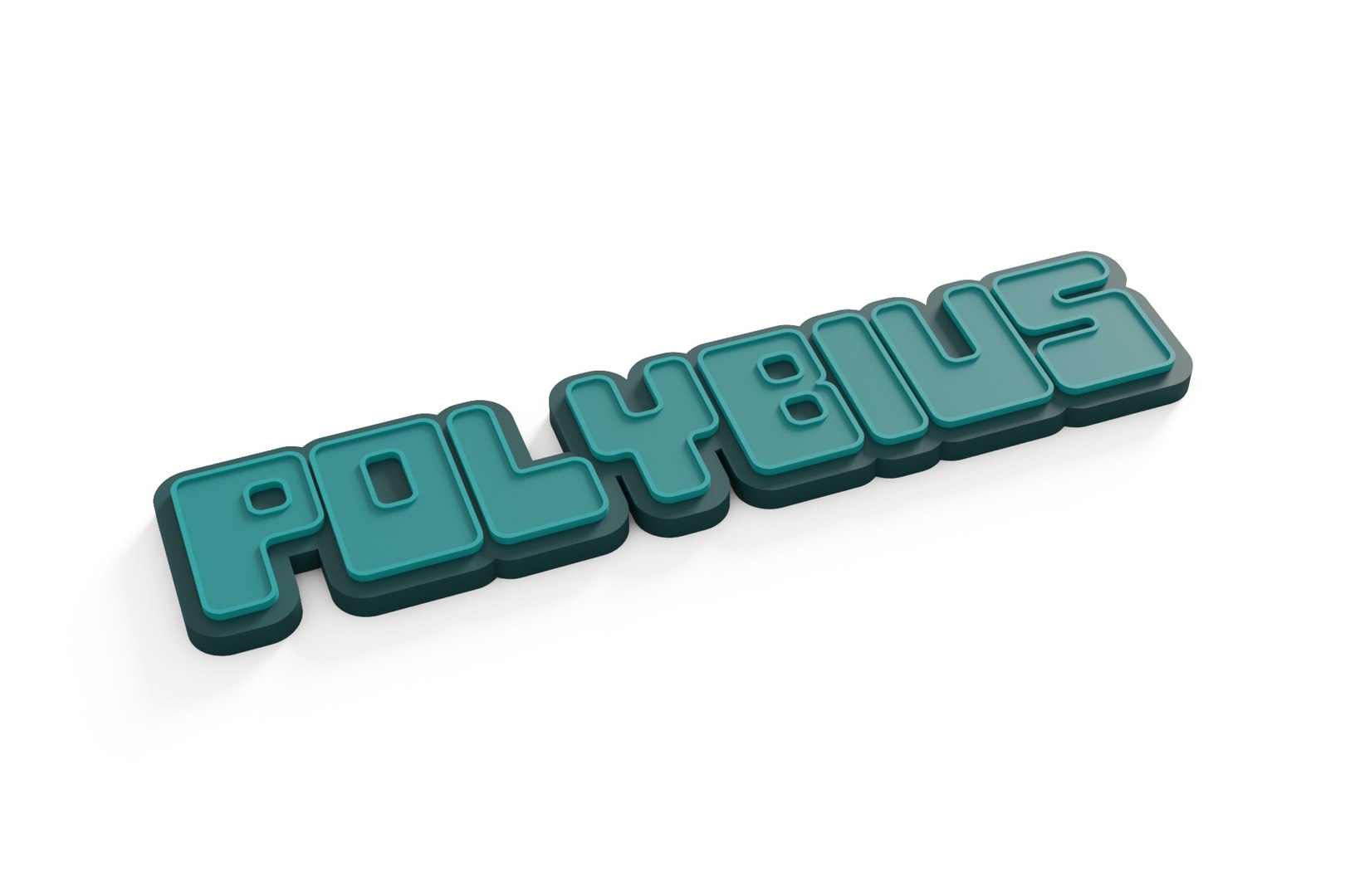 Free 3D Model Polybius Logo - Printable - TurboSquid 2323761