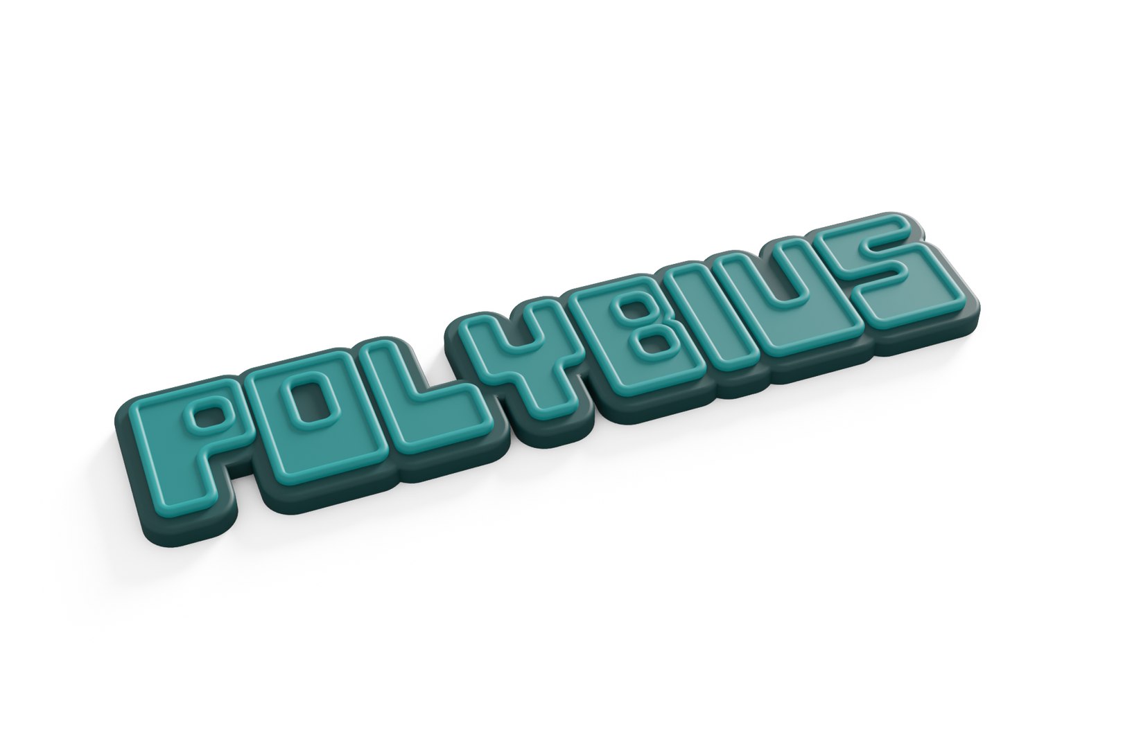 Free 3D Model Polybius Logo - Printable - TurboSquid 2323761
