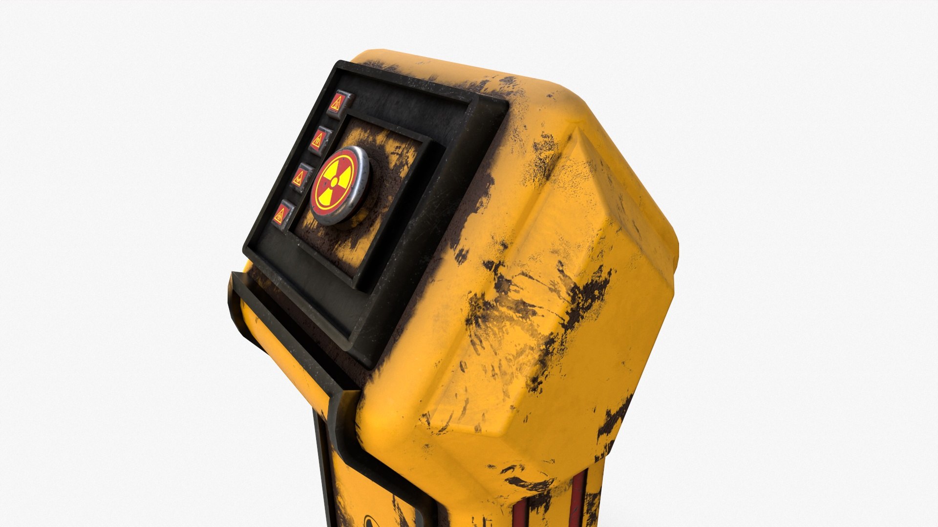 3D Sci-Fi Emergency button - TurboSquid 1723024