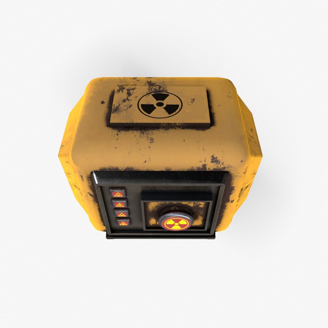 3D Sci-Fi Emergency button - TurboSquid 1723024