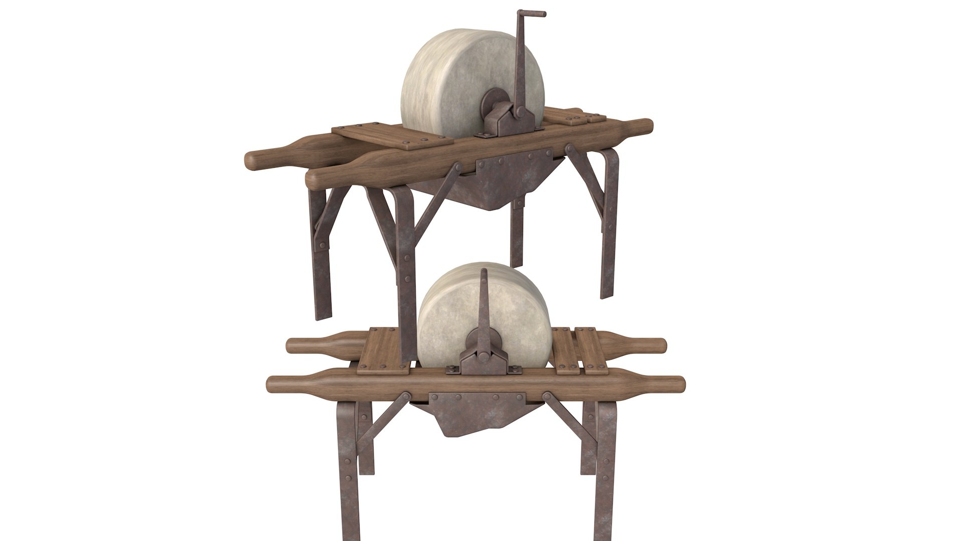 3D Blacksmith Grinding Stone Model - TurboSquid 2079784