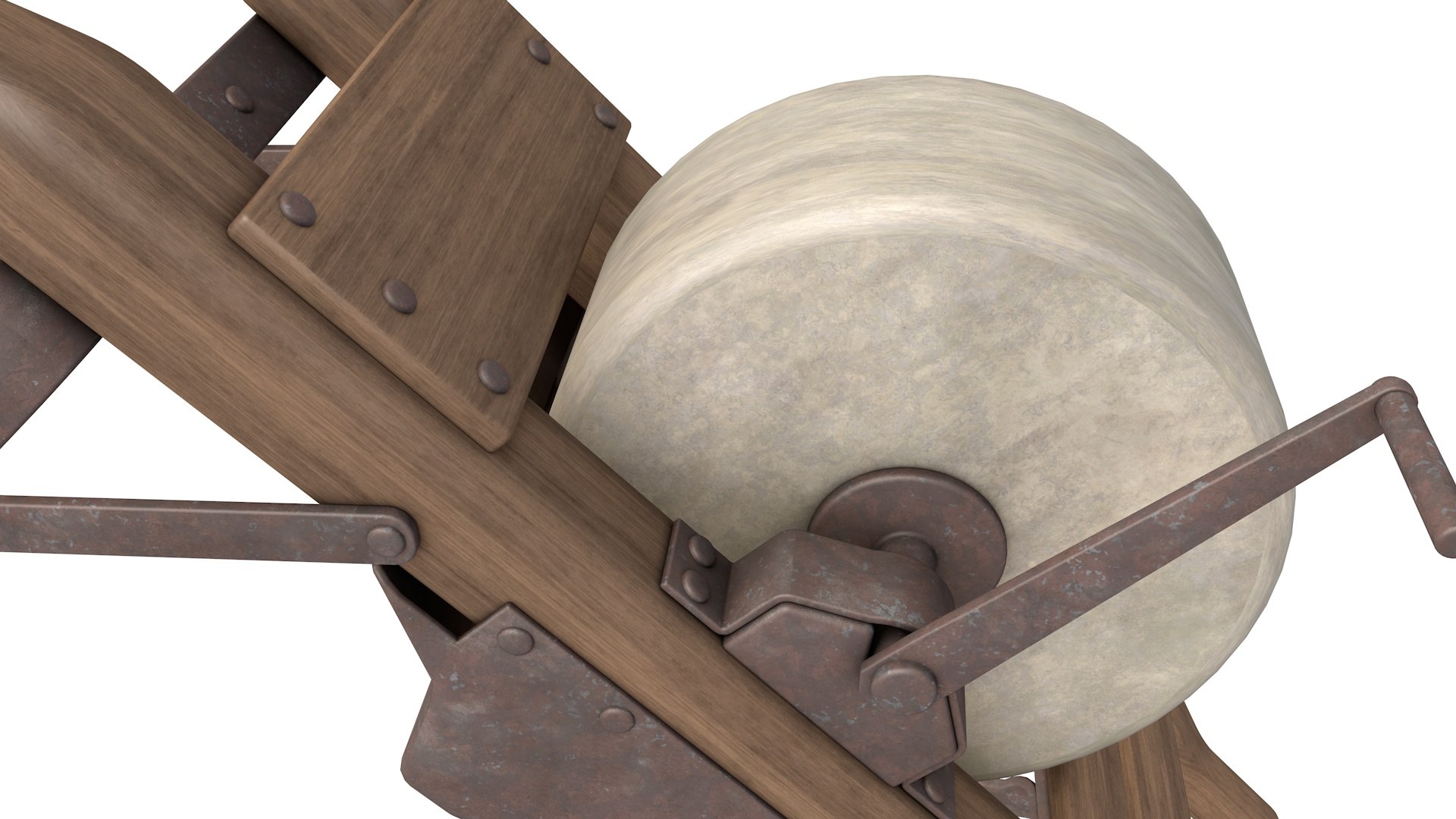 3D Blacksmith Grinding Stone Model - TurboSquid 2079784