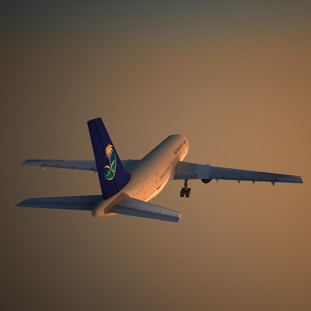 Airbus Airlines Sva 3d Max