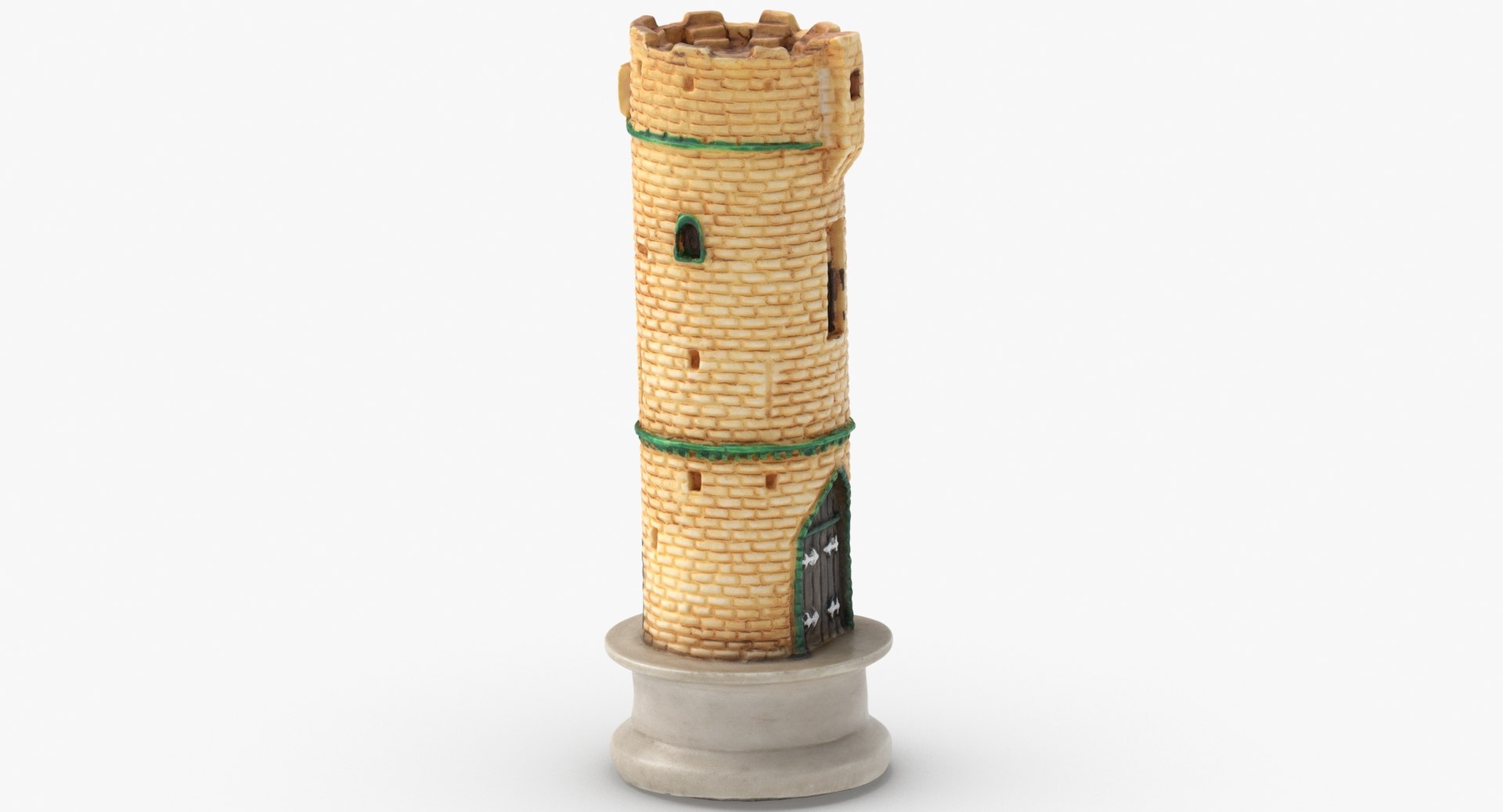 Rooks chess pieces 3D model - TurboSquid 1484399