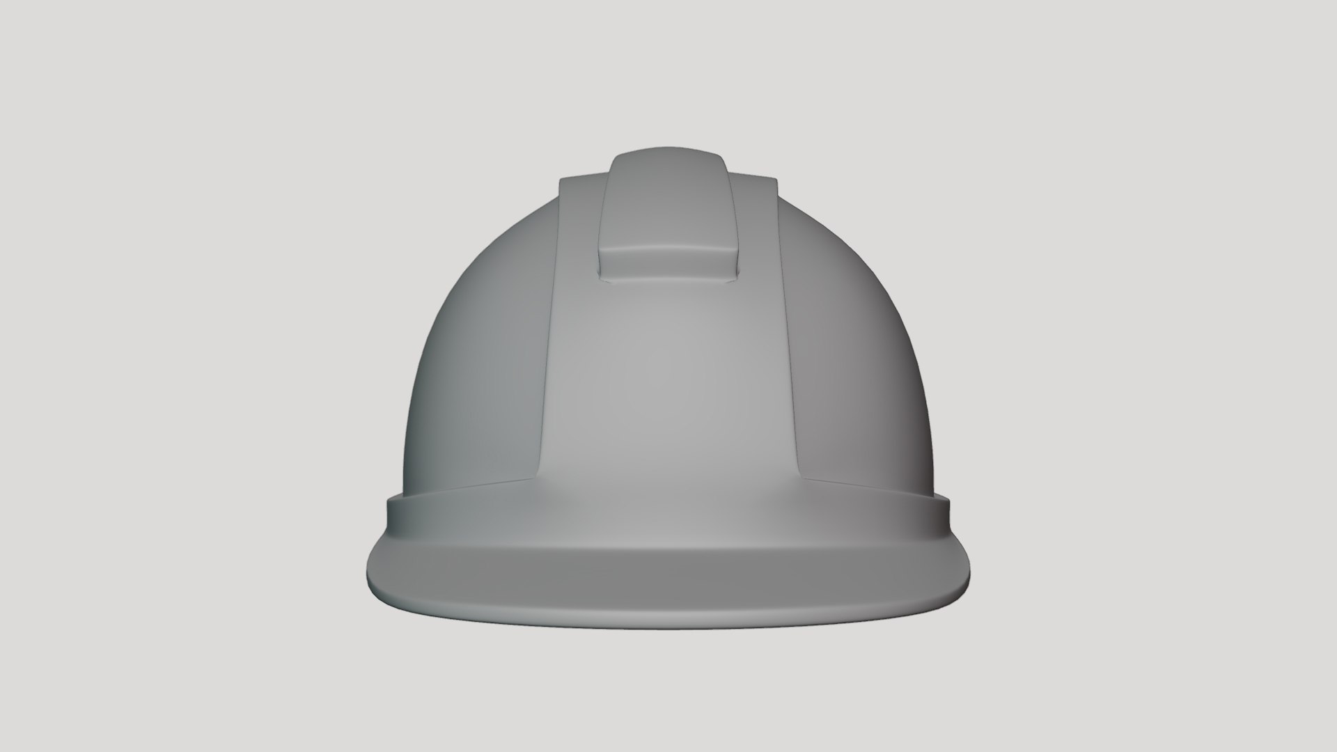 3D Basic Safety Helmet - Geometry Only No Textures No Materials Model ...