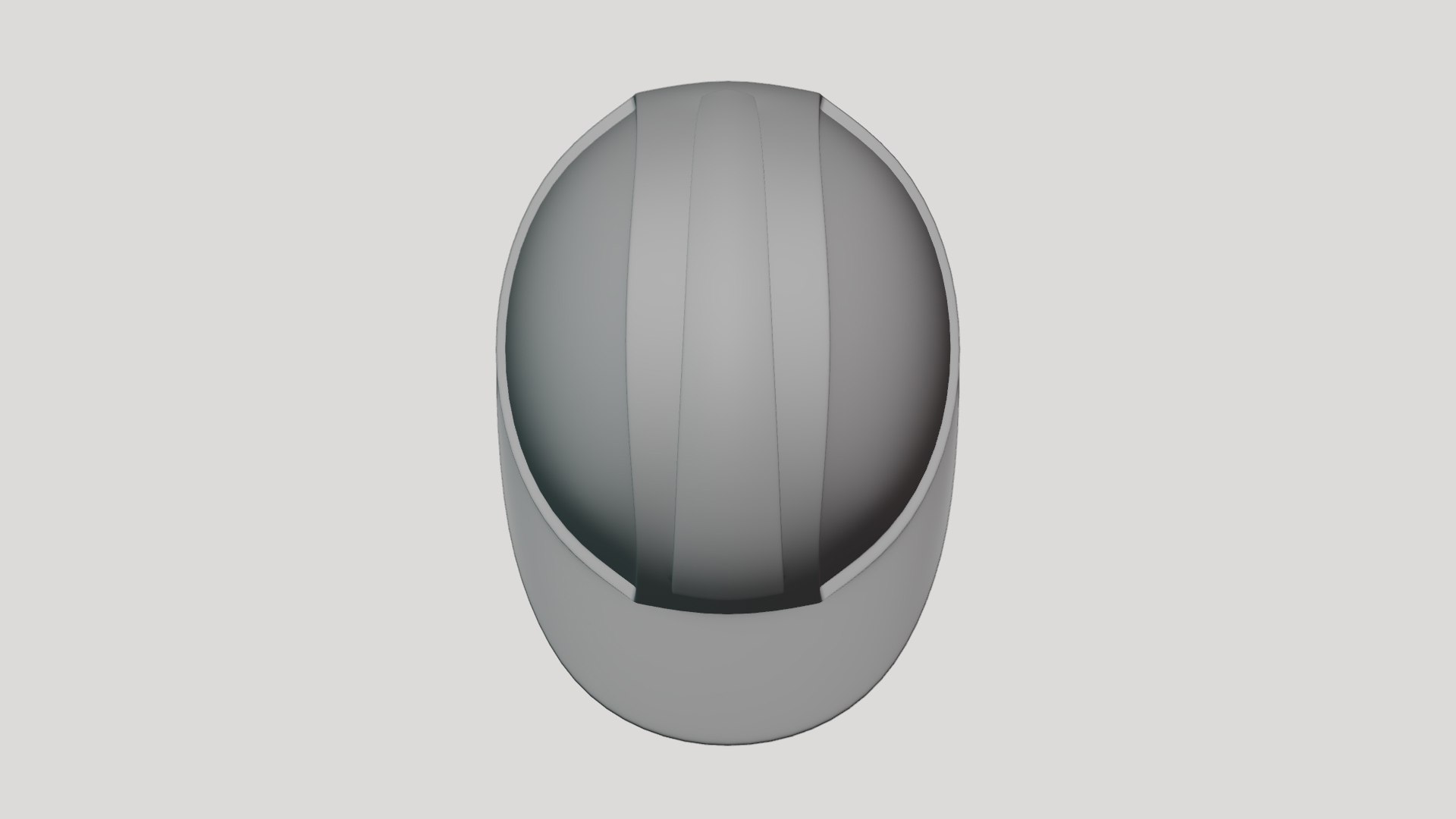 3D Basic Safety Helmet - Geometry Only No Textures No Materials Model ...