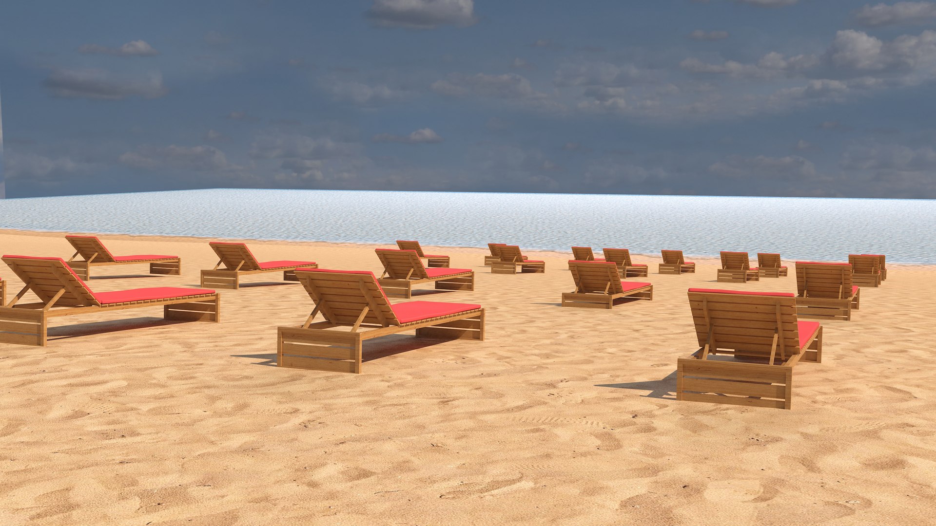 Beach 3D Model - TurboSquid 1743136