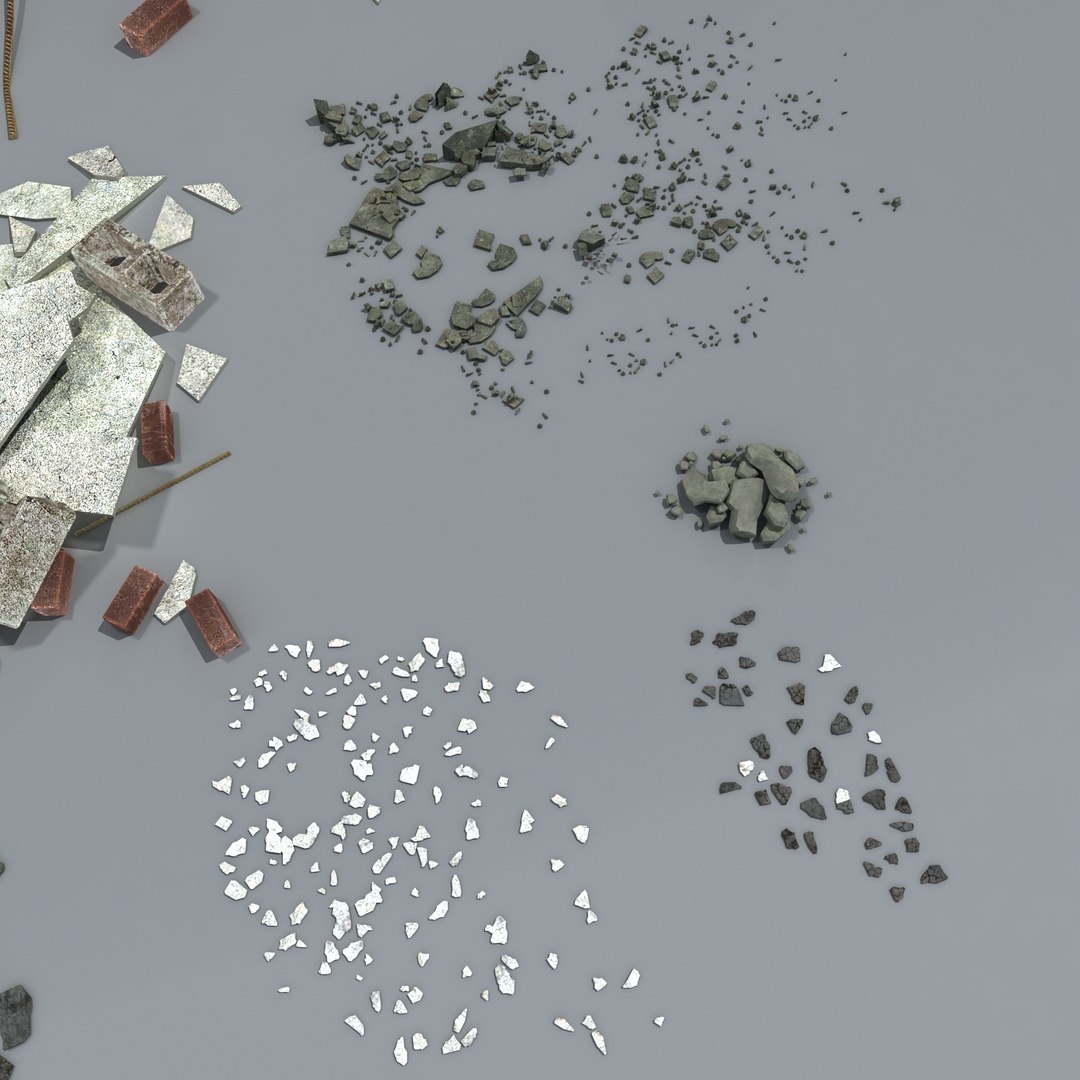 Construction Waste 3ds