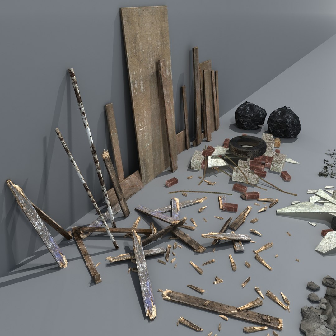 Construction Waste 3ds