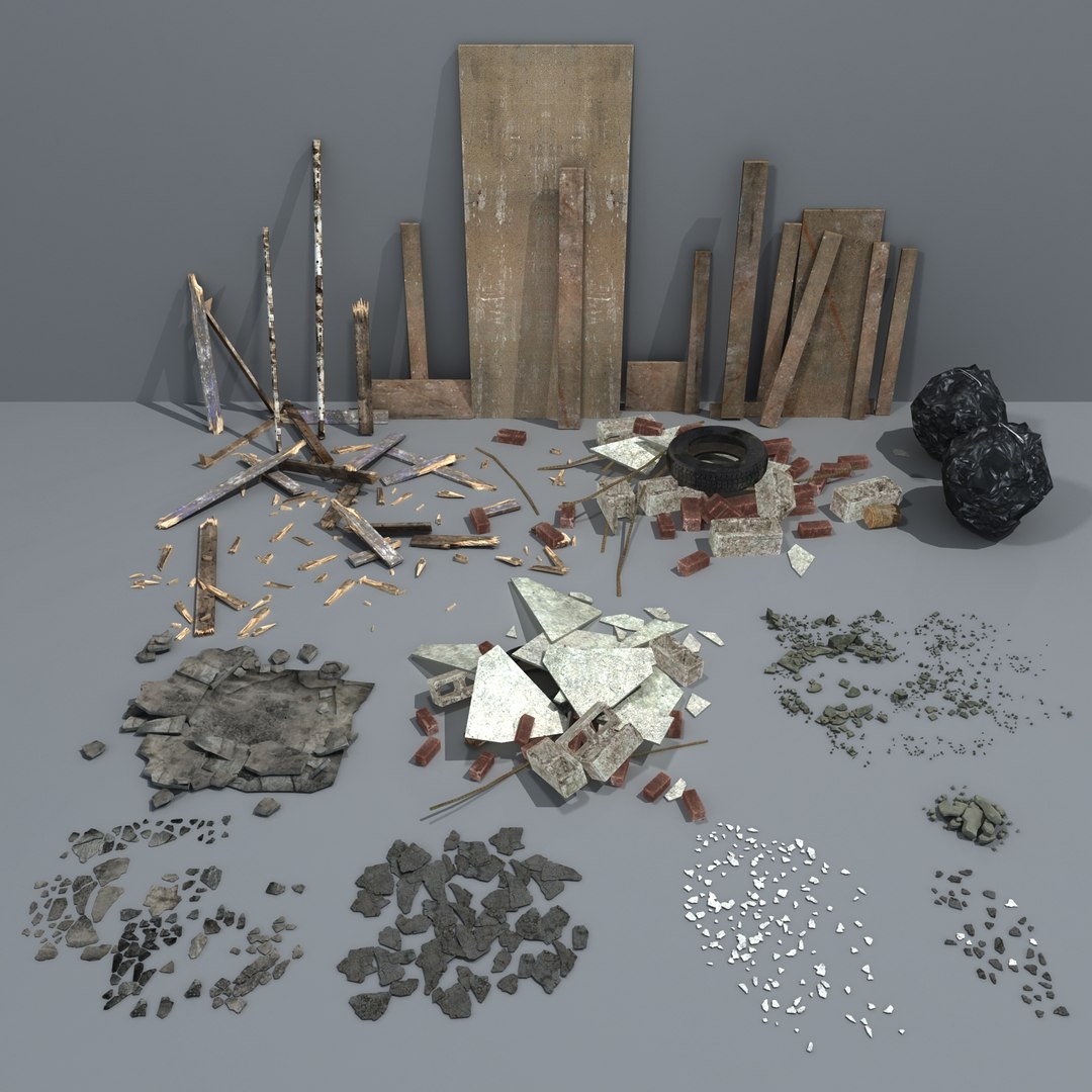 Construction Waste 3ds