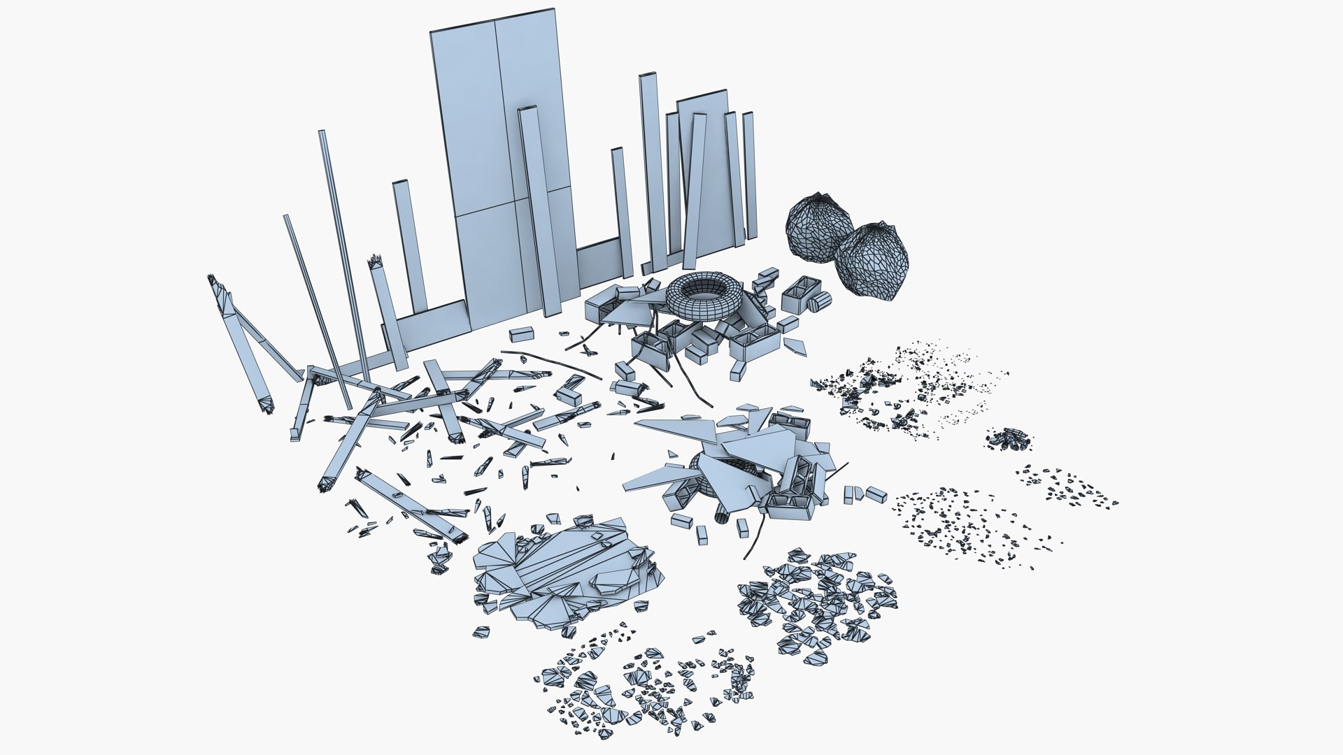 Construction Waste 3ds