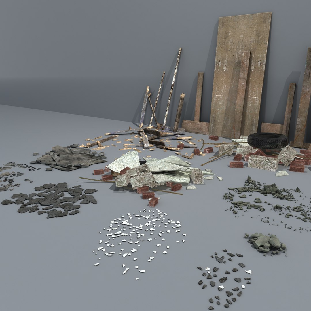 Construction Waste 3ds