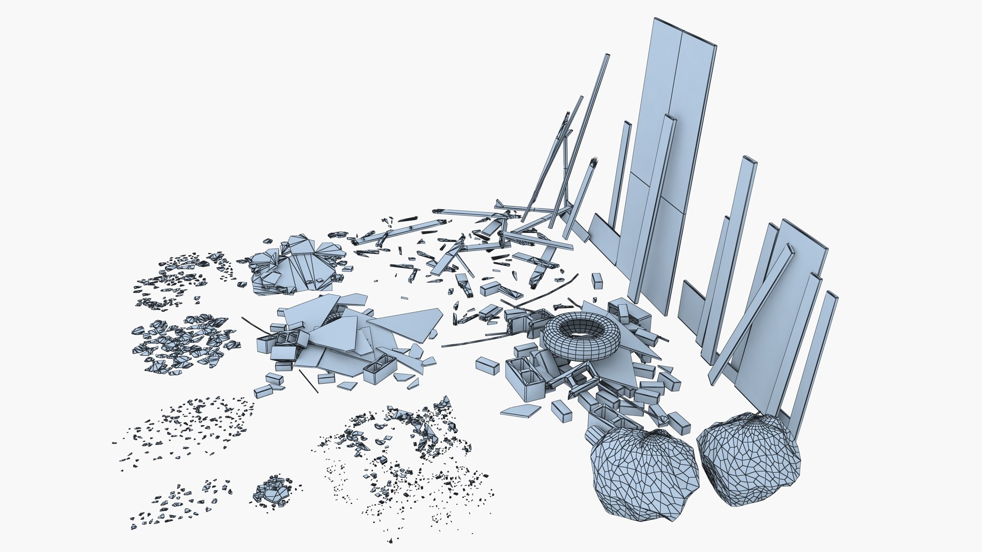 Construction Waste 3ds