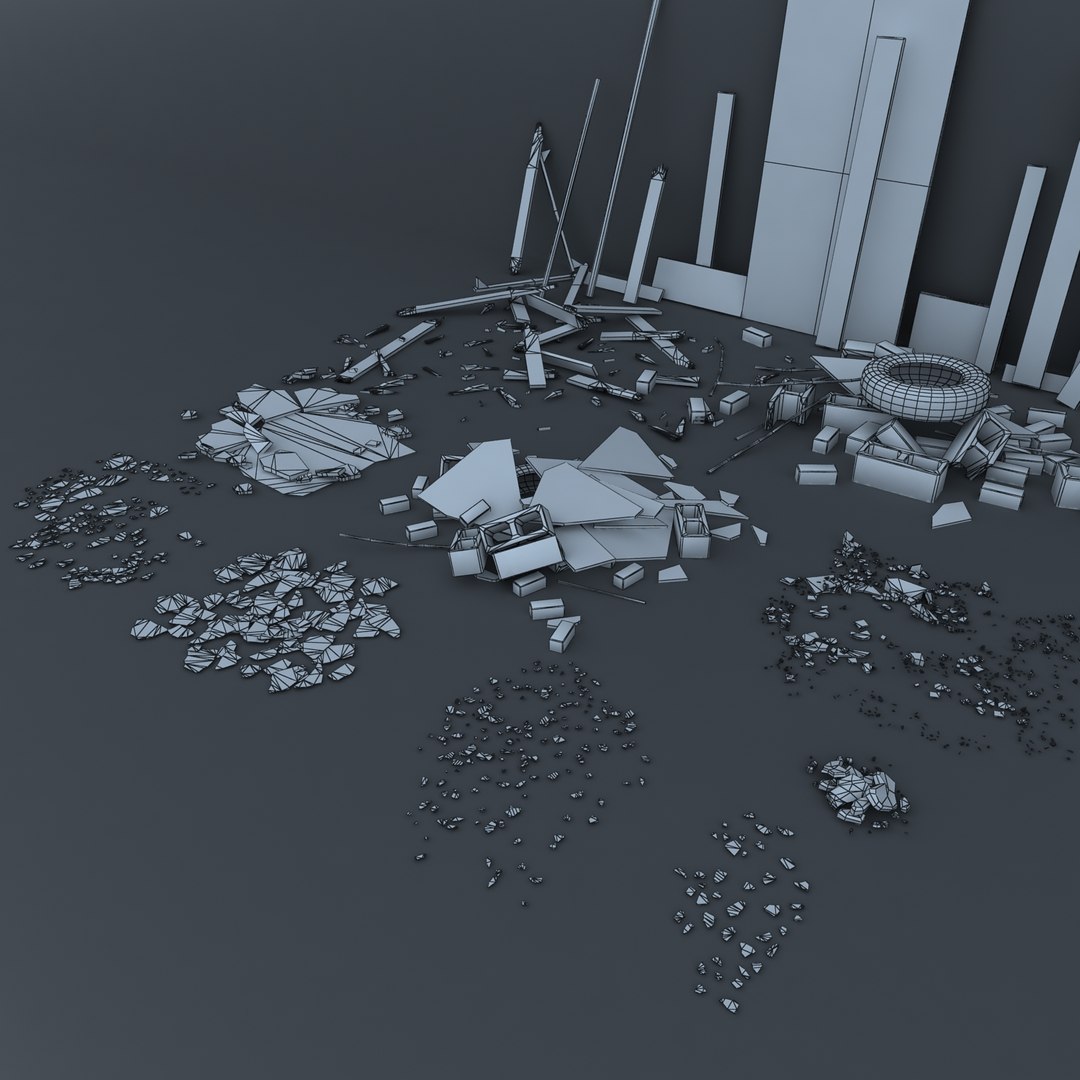 Construction Waste 3ds