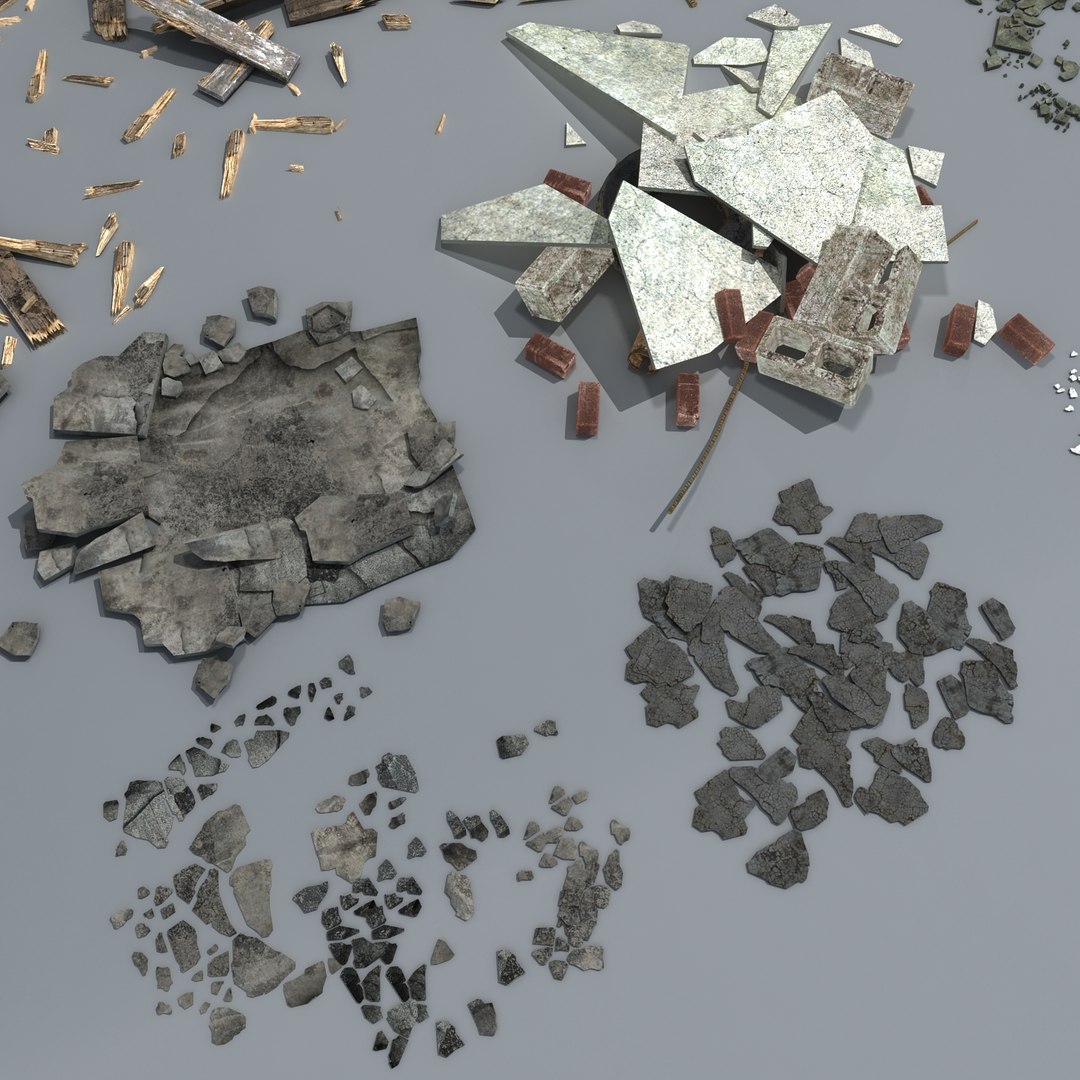 Construction Waste 3ds