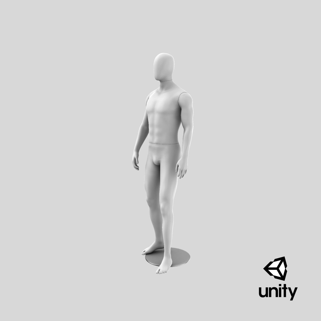 3D Clothing Mannequins Modular 01 model - TurboSquid 1969423