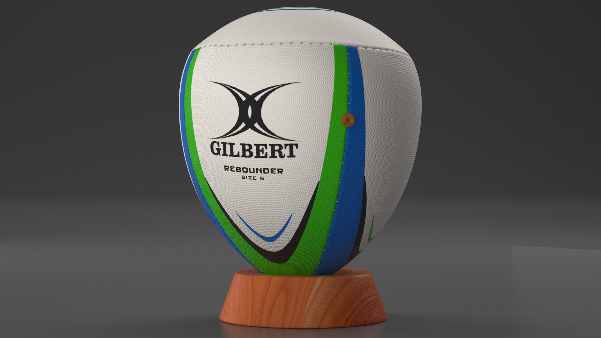 3D Rugby Reflex Training Ball On Stand Model - TurboSquid 2299639