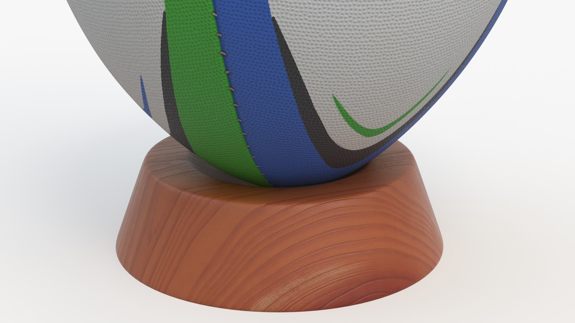 3D Rugby Reflex Training Ball On Stand Model - TurboSquid 2299639