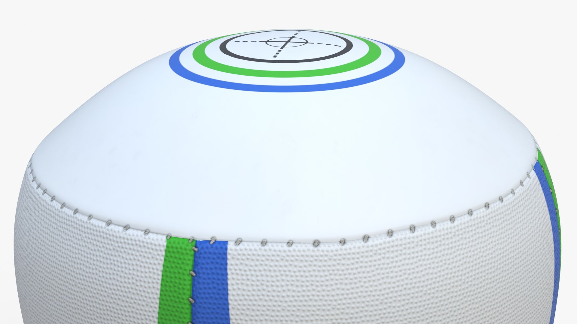 3D Rugby Reflex Training Ball On Stand Model - TurboSquid 2299639