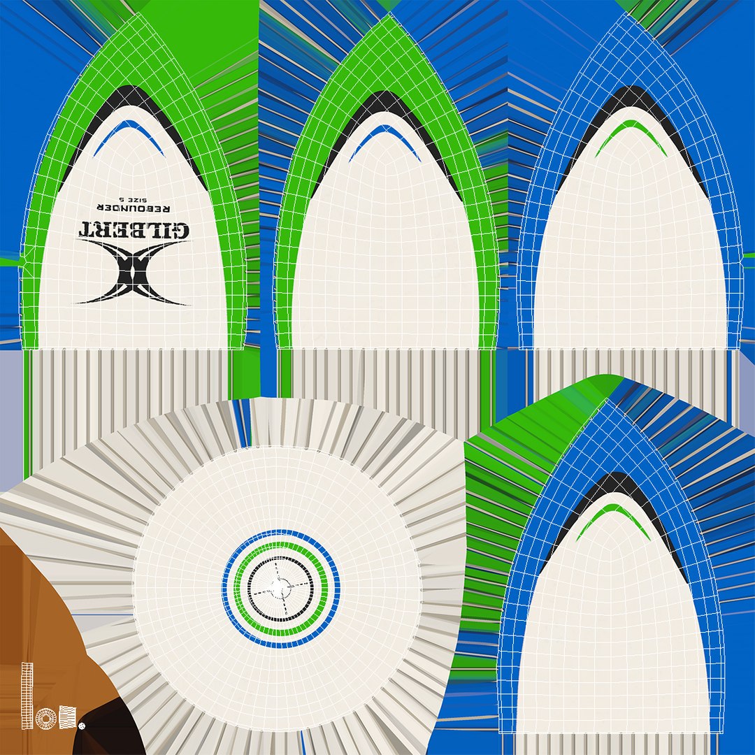 3D Rugby Reflex Training Ball On Stand Model - TurboSquid 2299639