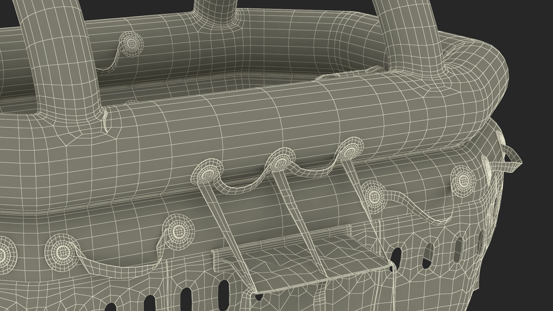 Self Inflating Life Raft 3D Model - TurboSquid 2318231