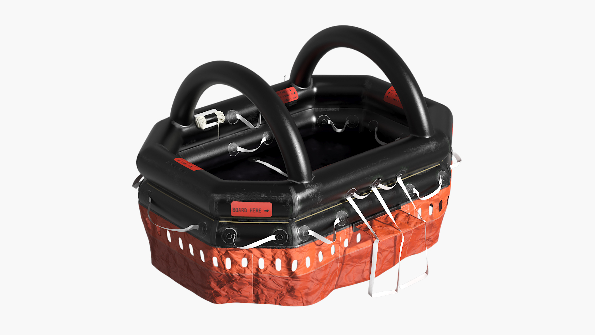 Self Inflating Life Raft 3D Model - TurboSquid 2318231