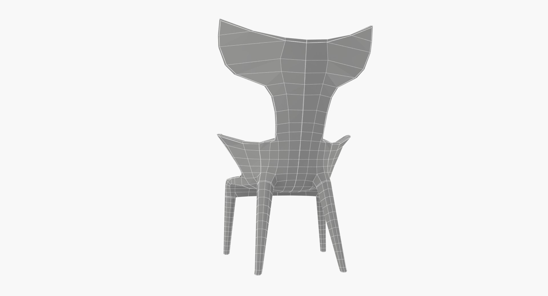chair philippe starck 3d 3ds