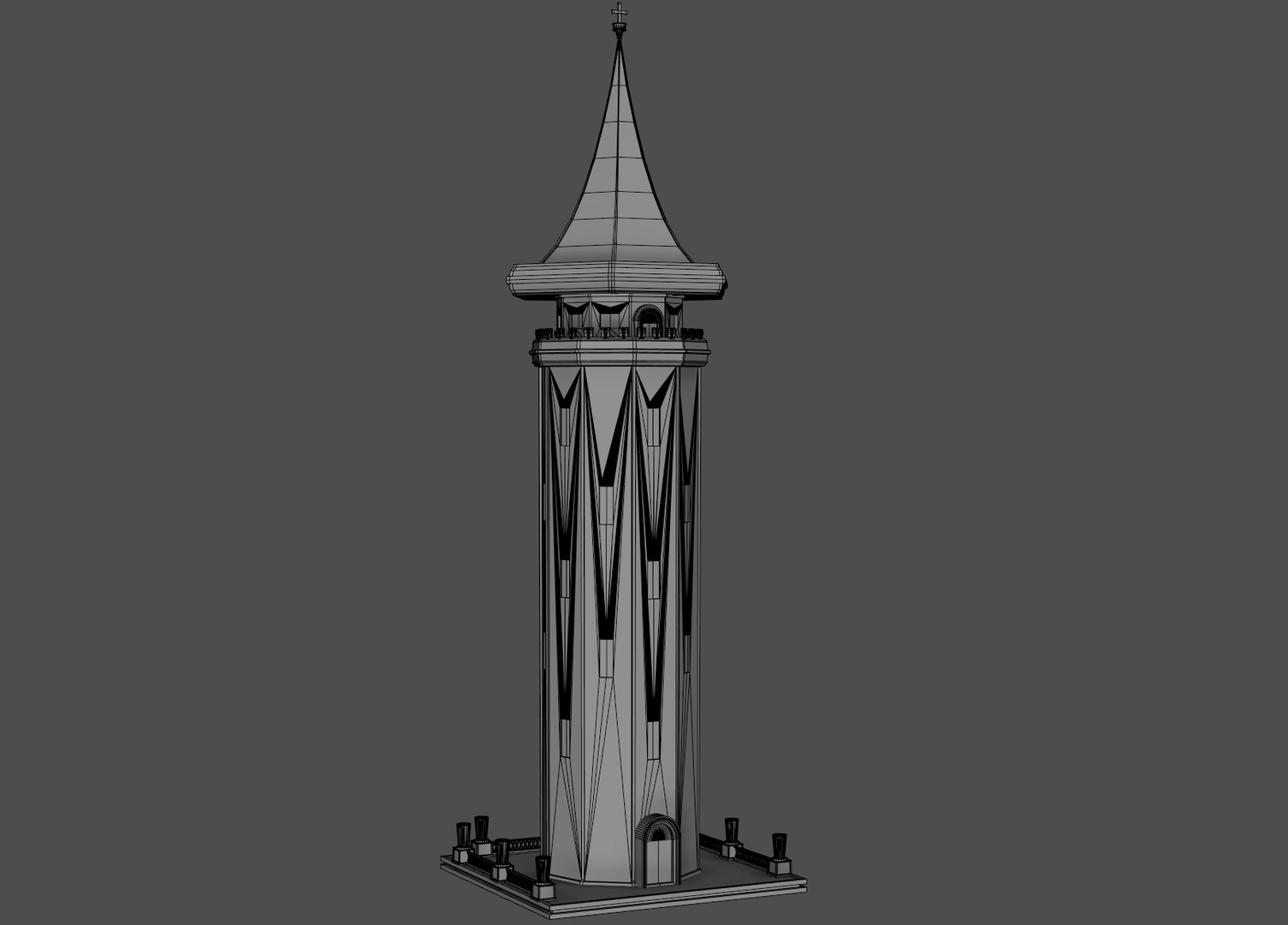 Fantasy Witch Tower 3D Model - TurboSquid 1922117