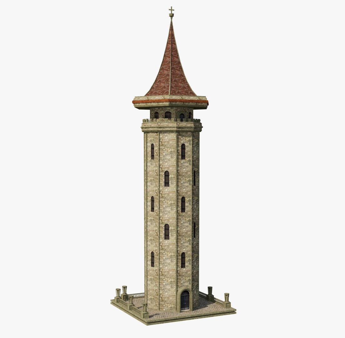 Fantasy Witch Tower 3D Model - TurboSquid 1922117