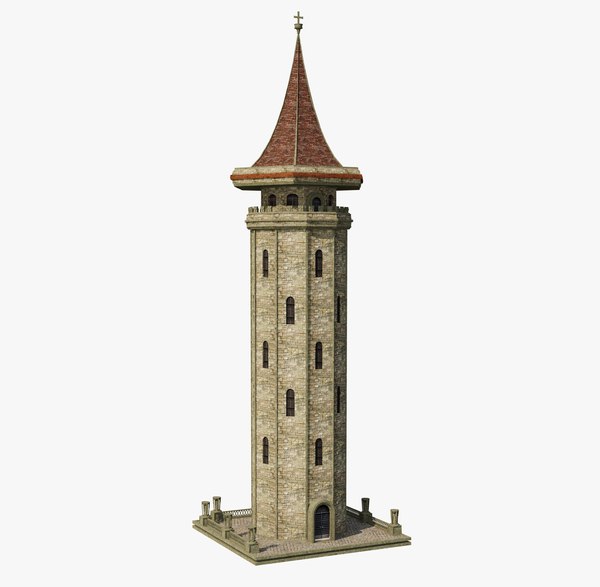 Fantasy Witch Tower 3D model - TurboSquid 1922117