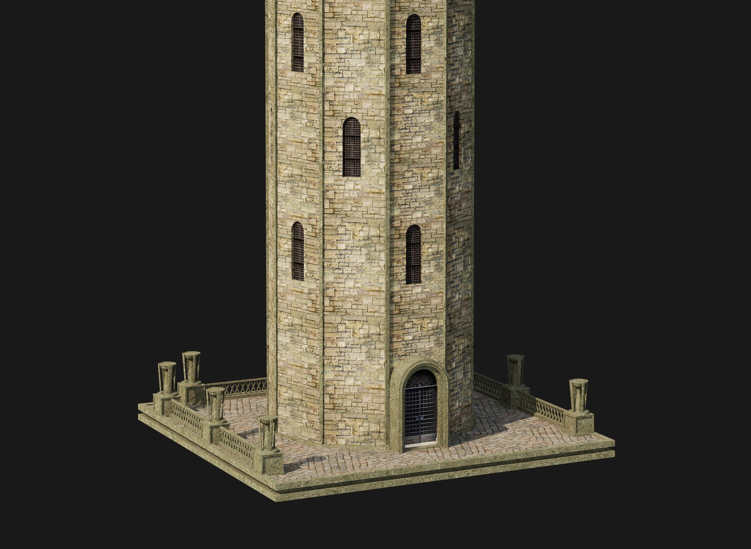Fantasy Witch Tower 3D Model - TurboSquid 1922117