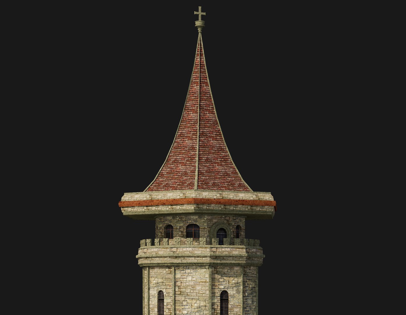 Fantasy Witch Tower 3D Model - TurboSquid 1922117