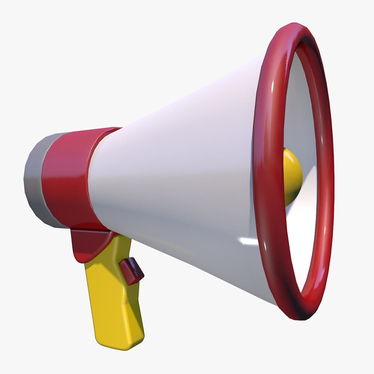 modelo 3d megáfono - TurboSquid 1760304