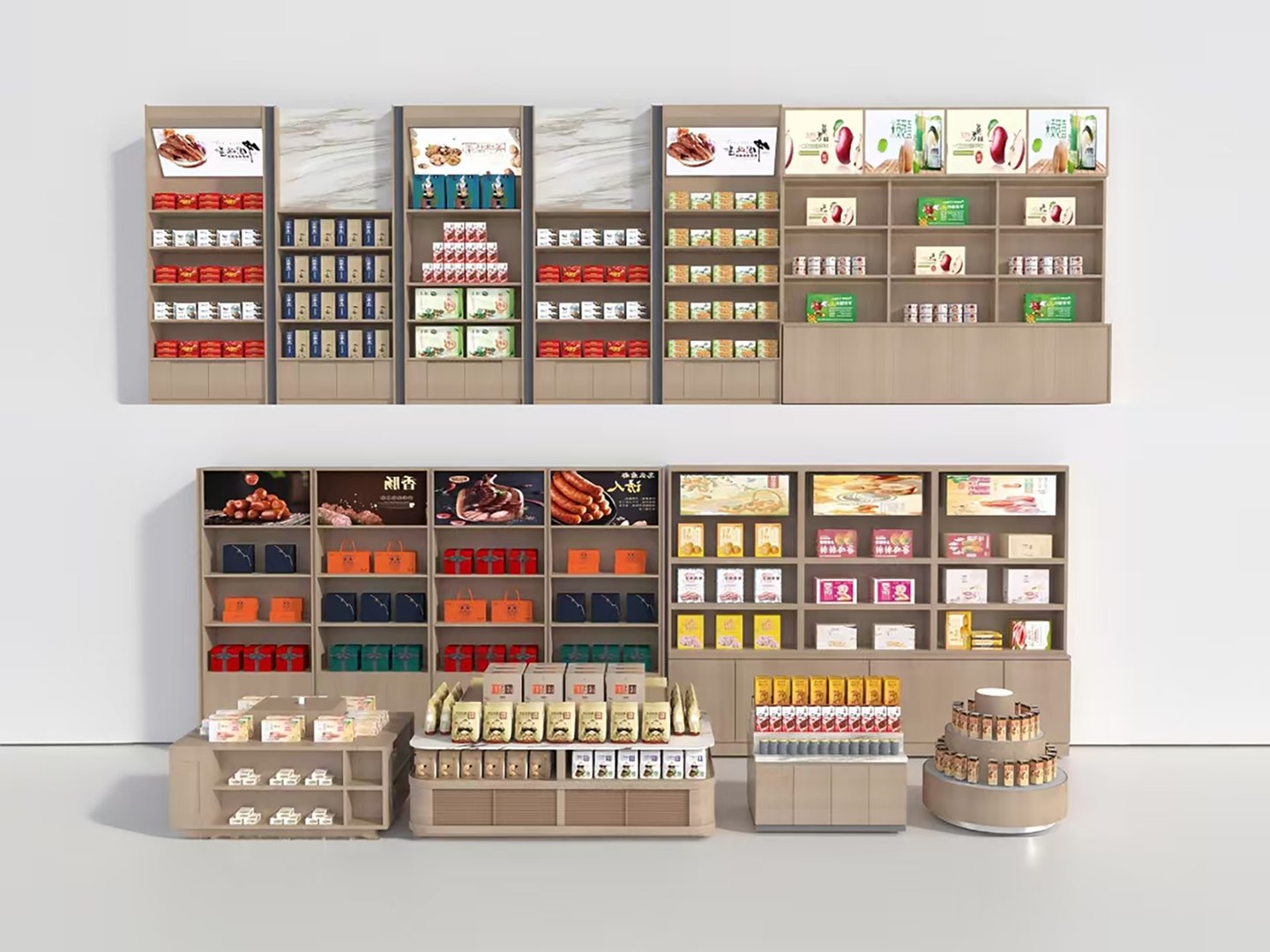 Goods Shelf 3D - TurboSquid 2295720