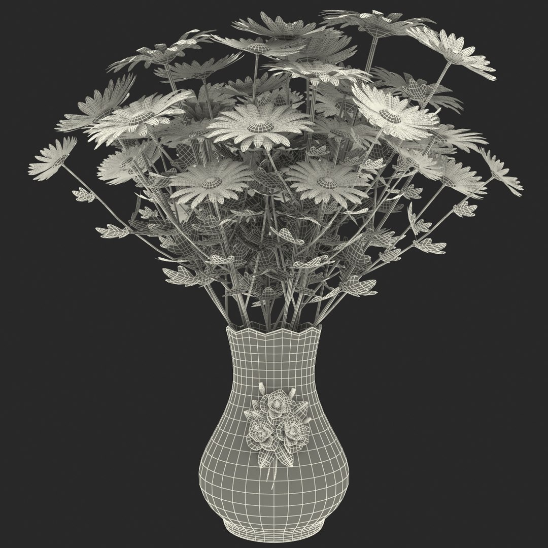 flower bouquet 3d model