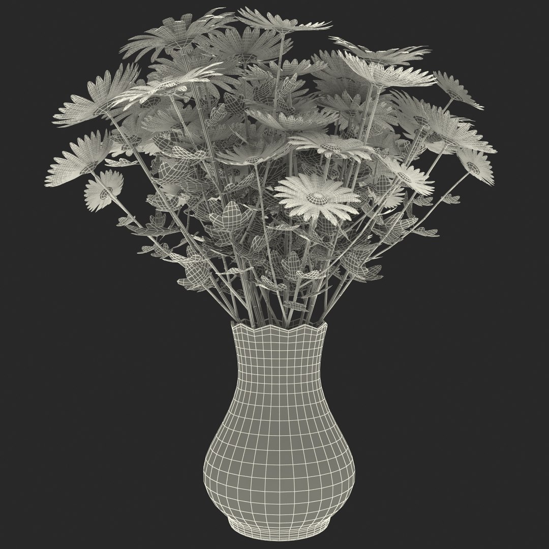 flower bouquet 3d model