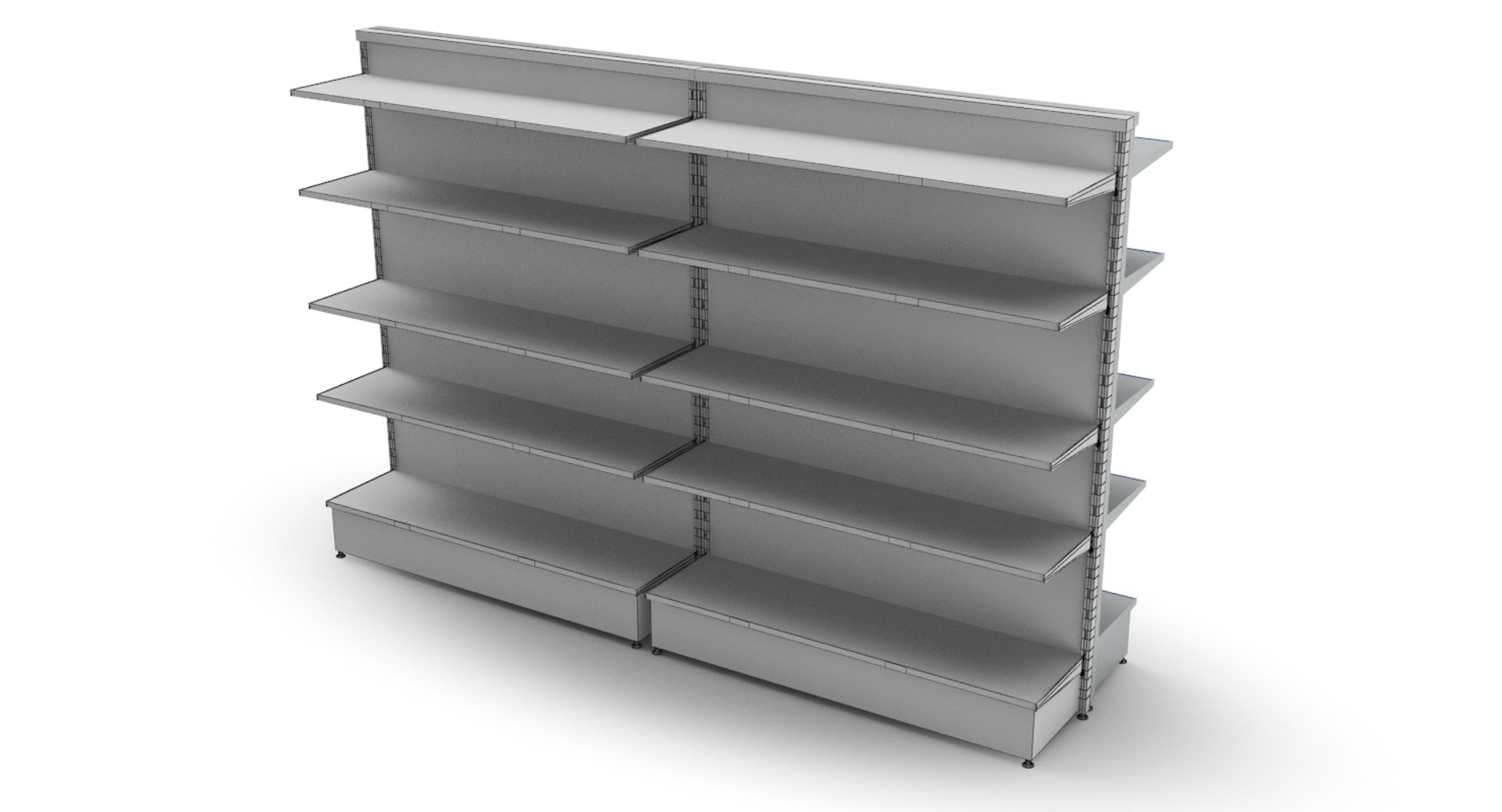 3D Display Shelves Shelf - TurboSquid 1360718