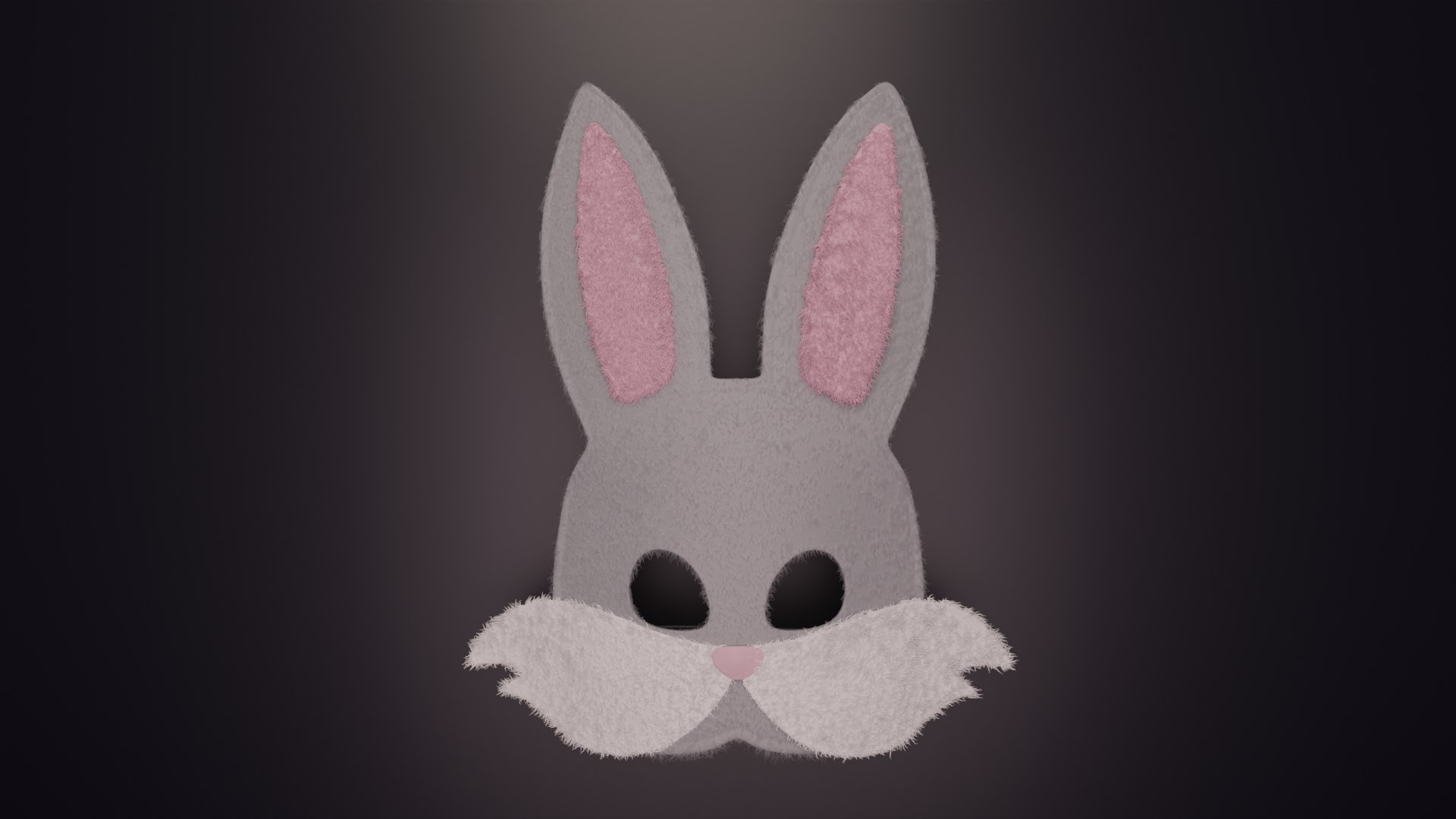 Bunny Mask 3D Model - TurboSquid 1982100