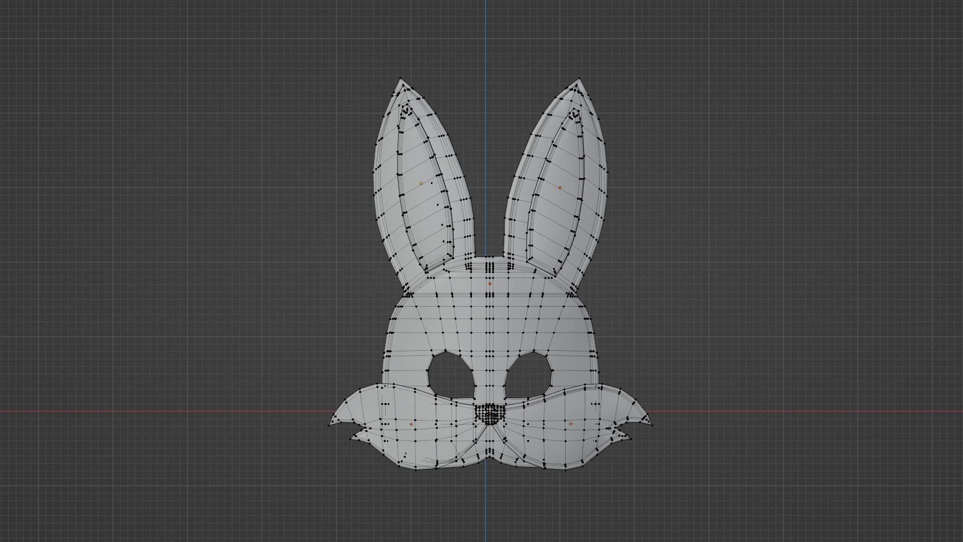 Bunny Mask 3D Model - TurboSquid 1982100