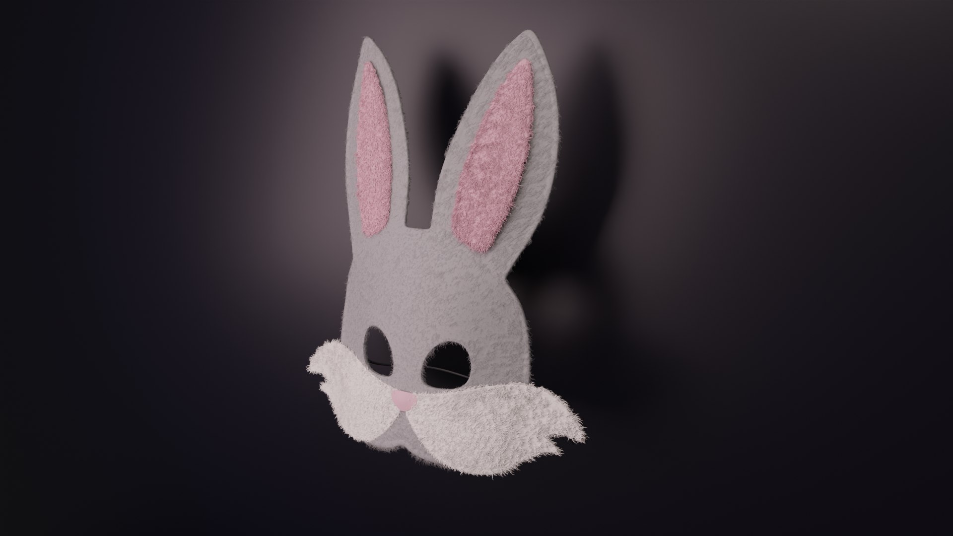 Bunny Mask 3D Model - TurboSquid 1982100