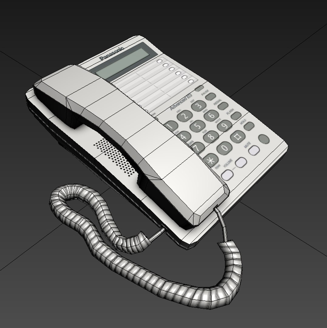 3d Telephone Ready Games Model