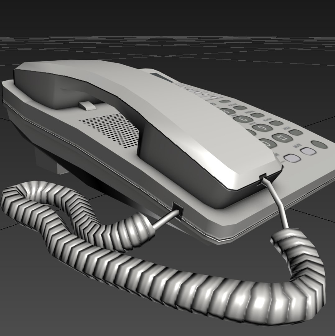 3d Telephone Ready Games Model