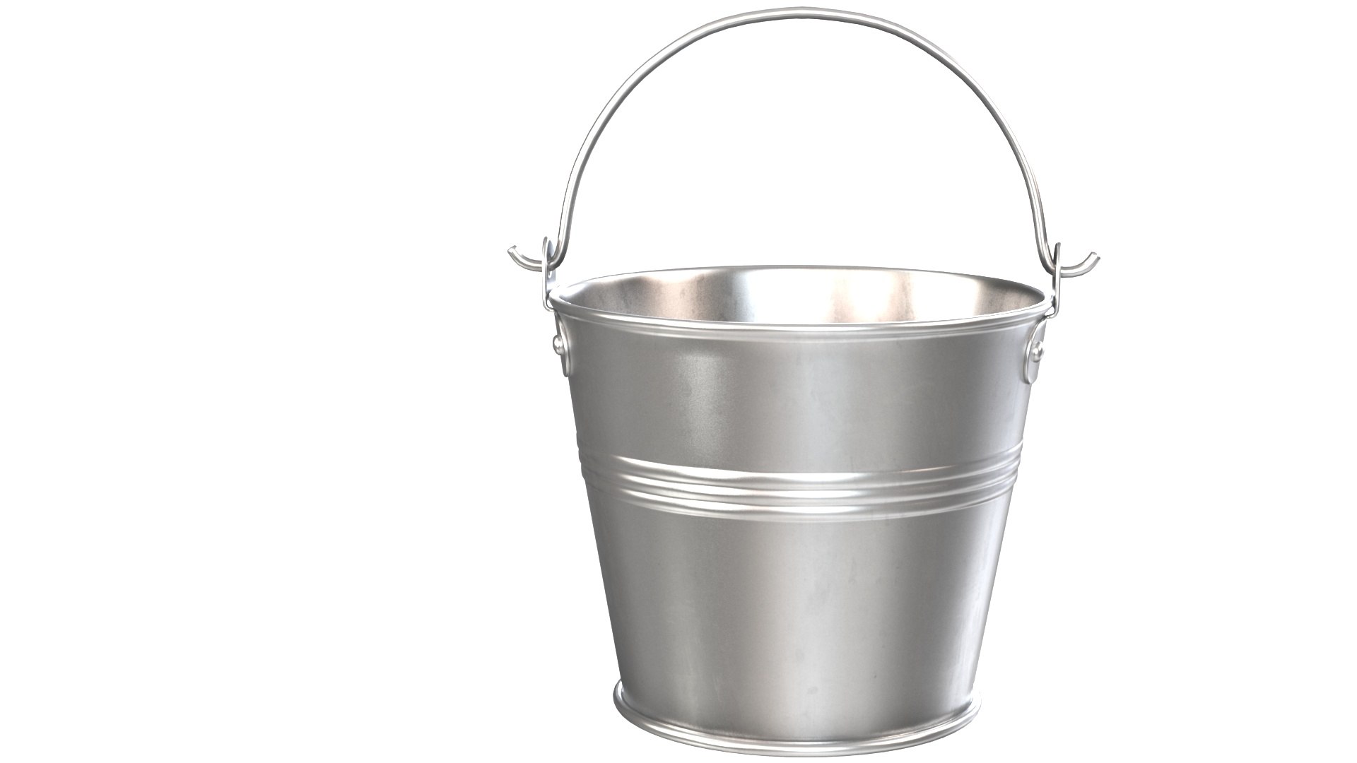 Metal Bucket Collection Model - TurboSquid 2056801