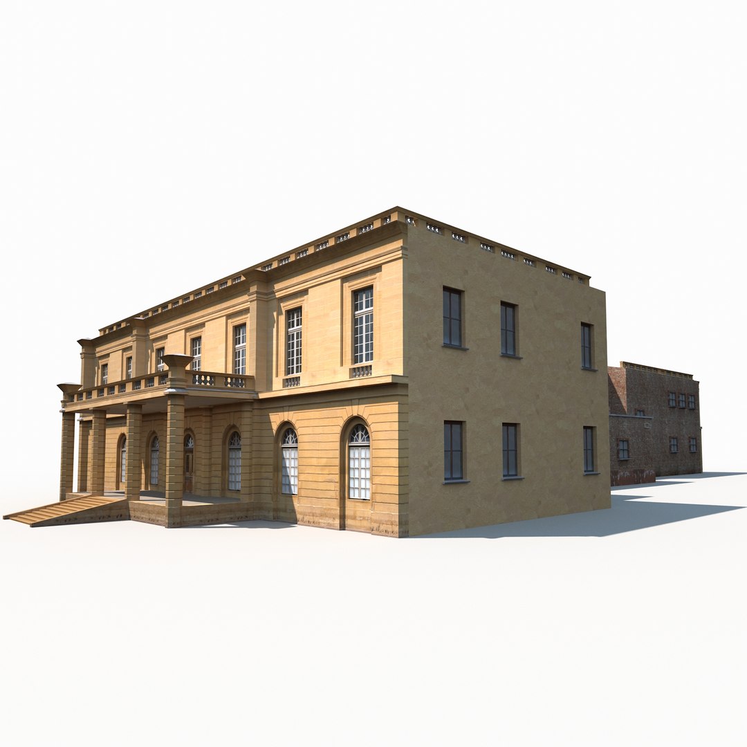 3D Model Old Buildings - TurboSquid 1211670