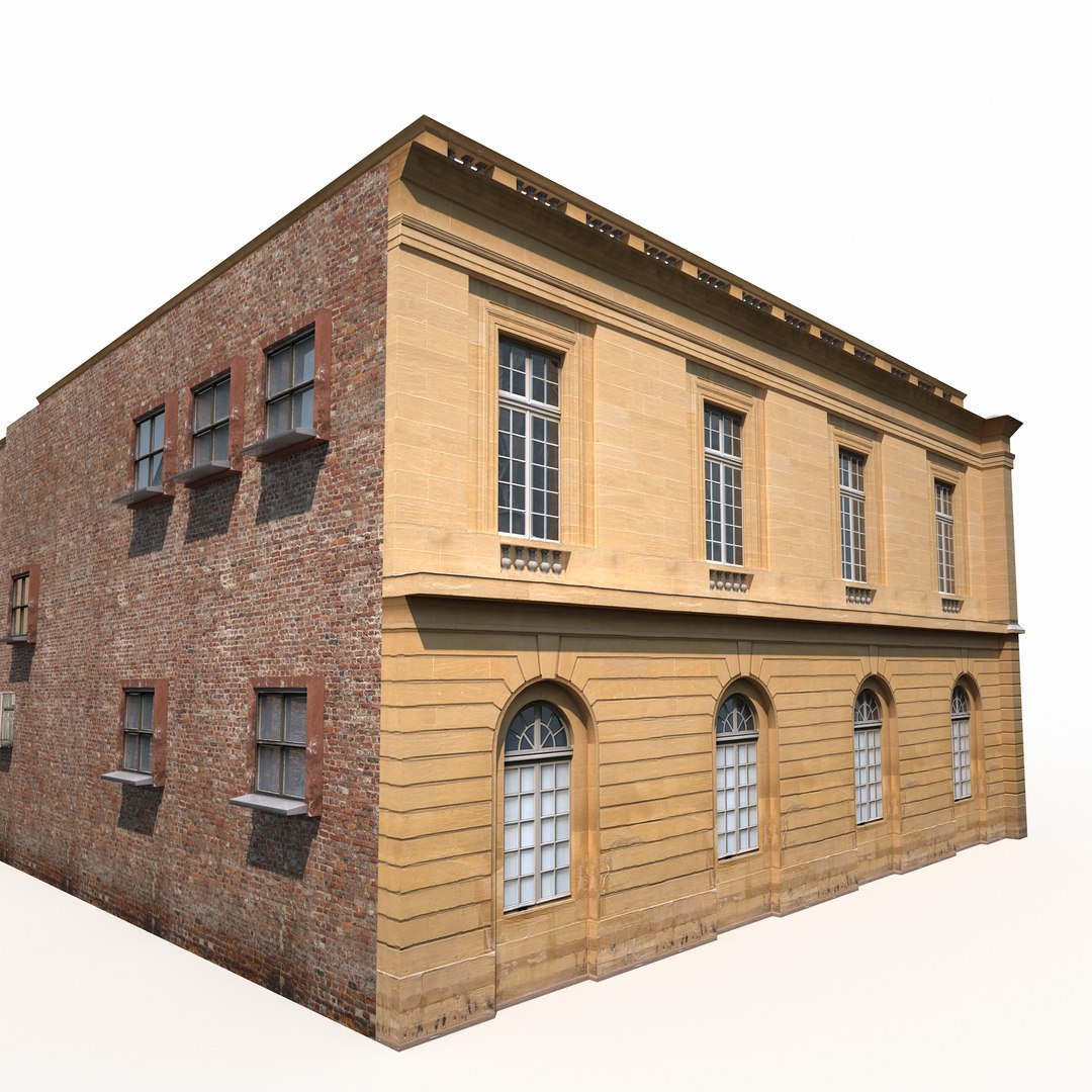 3D Model Old Buildings - TurboSquid 1211670