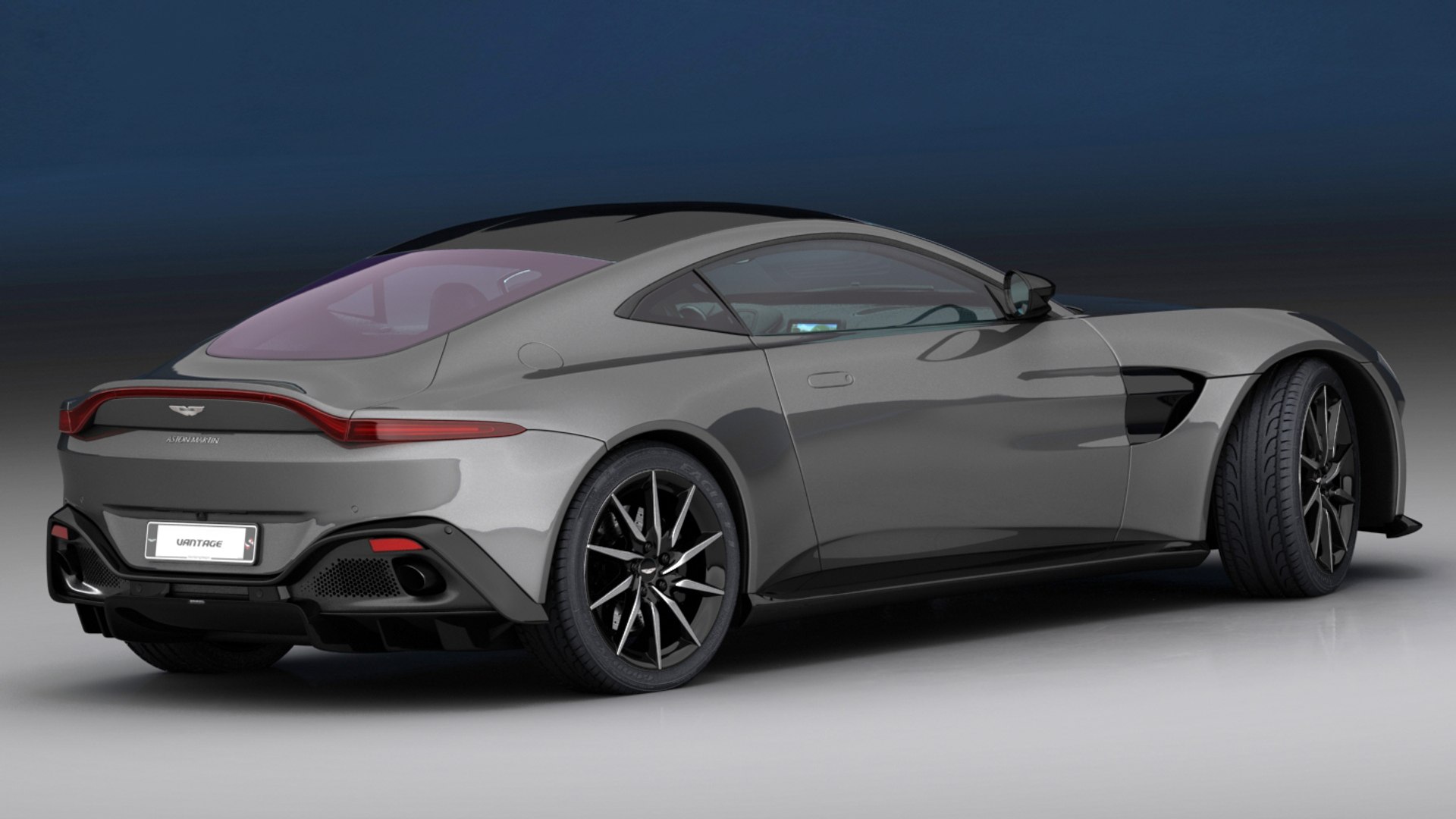 Aston Martin Vantage 2019 3D Model - TurboSquid 1403276